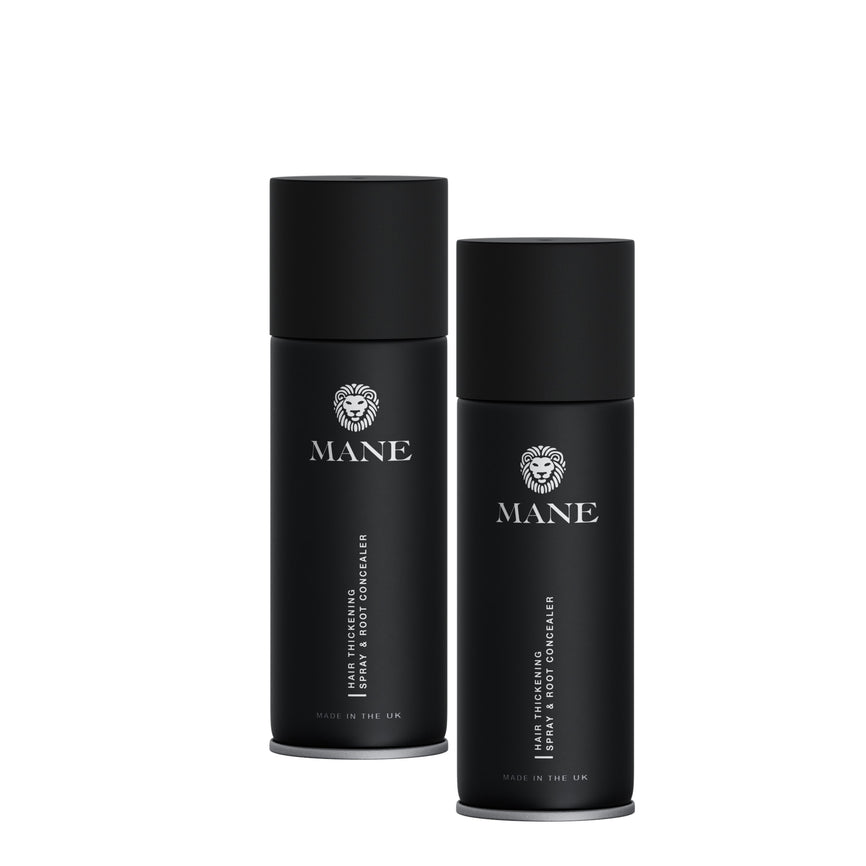 Mane Hair Thickening Spray, Shampoo and Conditioner | Fine Hair Regime ...
